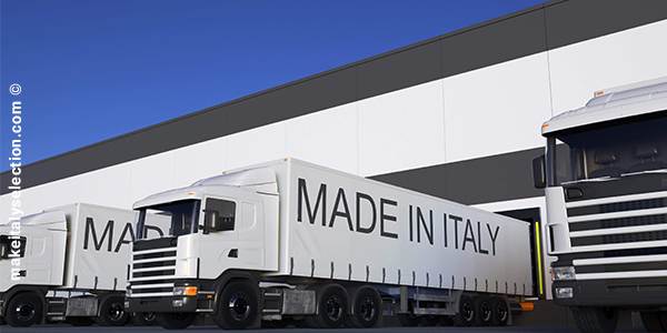 L'export italiano: su al nord, giù al sud Make Italy Selection